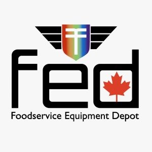 FED - 17" Refrigerated Display Case White Square Style CGSM-1738-W
